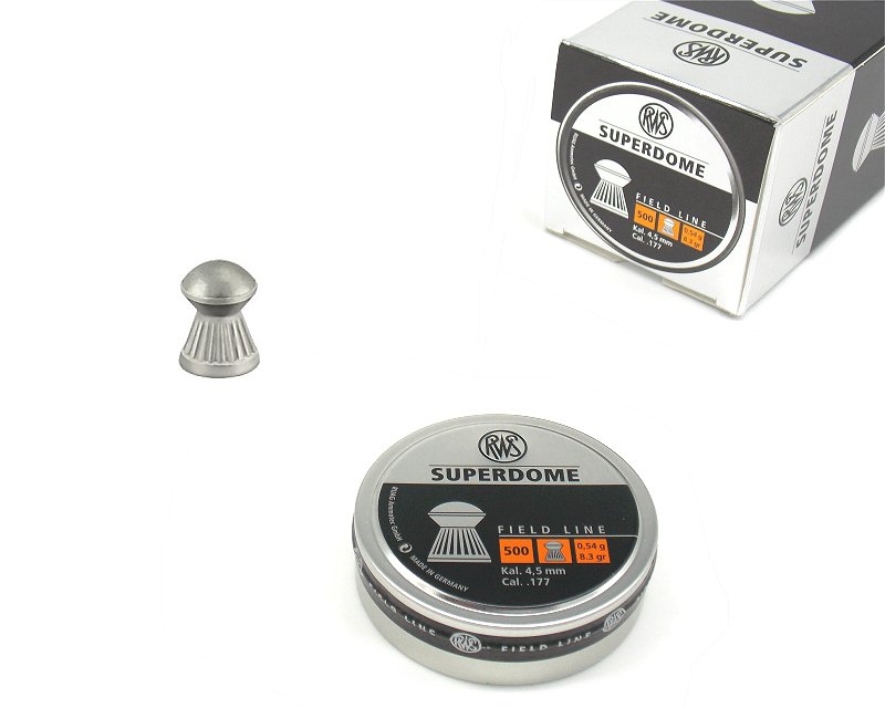 Rws Superdome 4.5 Caliber Pellets For Compressed Air Rifle Delfiero S.r.l.